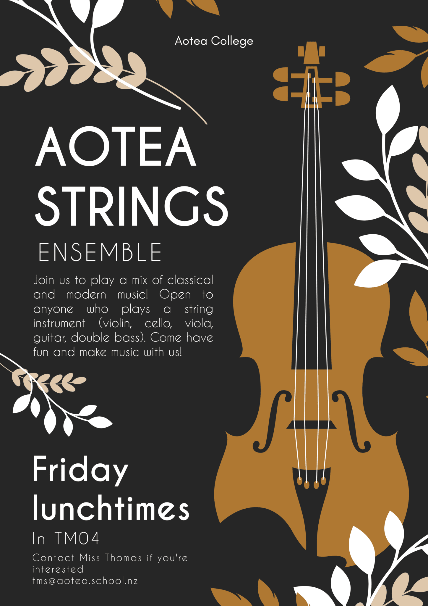 Clubs and Groups - Aotea College